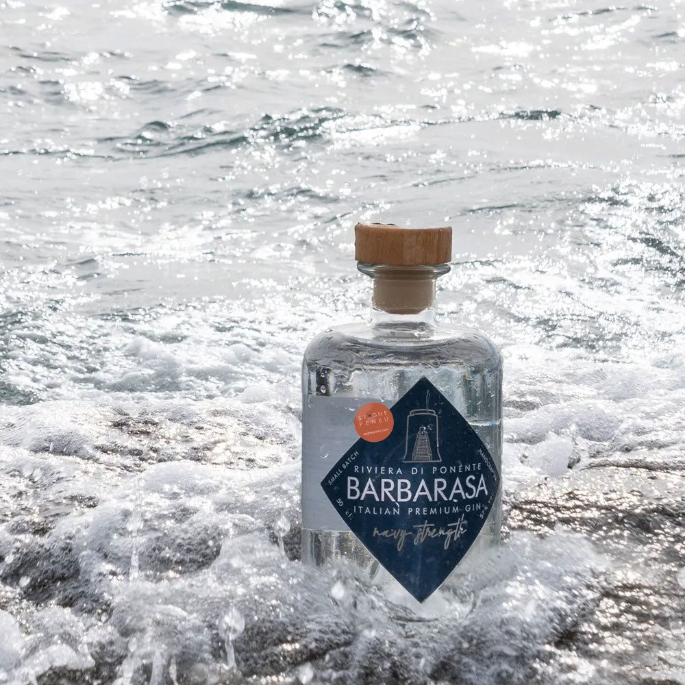 3 Bottles of Barbarasa Gin Navy Strength, 50cl each (57% Vol) - Se Ghe ...
